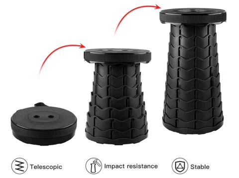 Klappbarer Hocker FOLDYSEAT – Superzebra.at