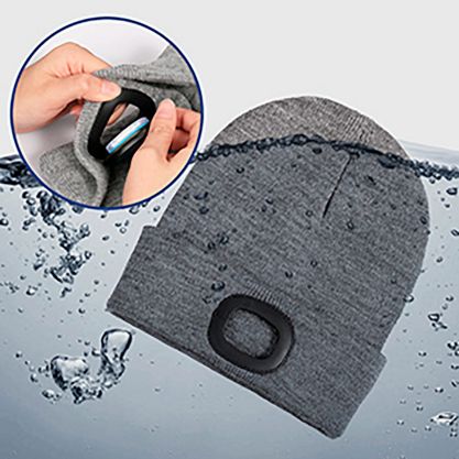 Kappe mit Licht | LEDBEANIE – Superzebra.at